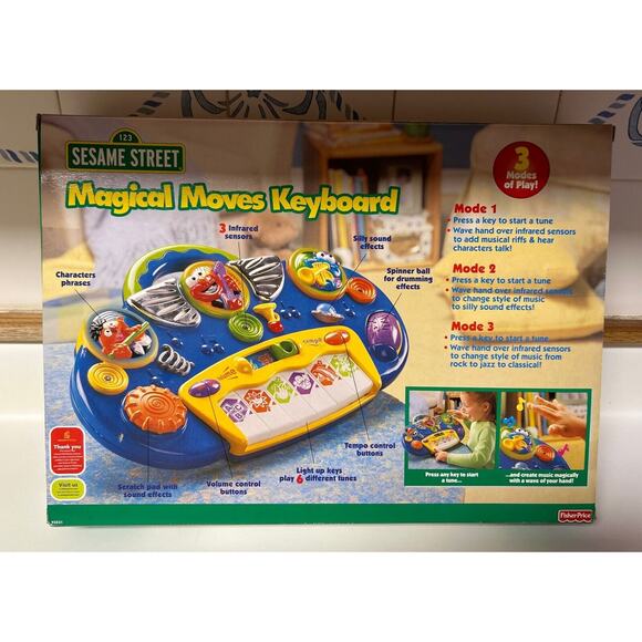 Fisher-Price | Toys | Fisher Price Sesame Street Magical Moves Keyboard ...